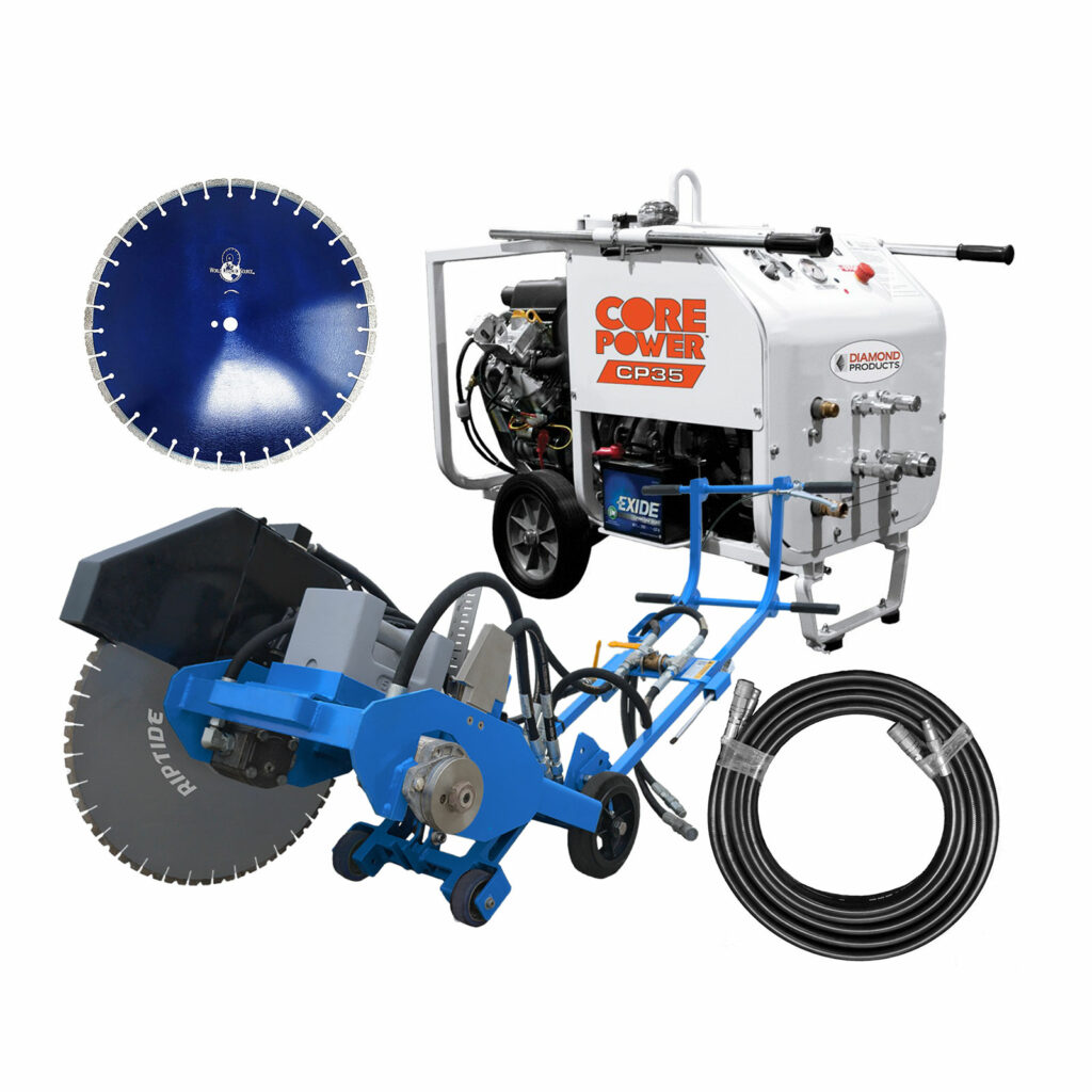 Full Hydraulic Saw Contractor Pack - Rip Tide Tools